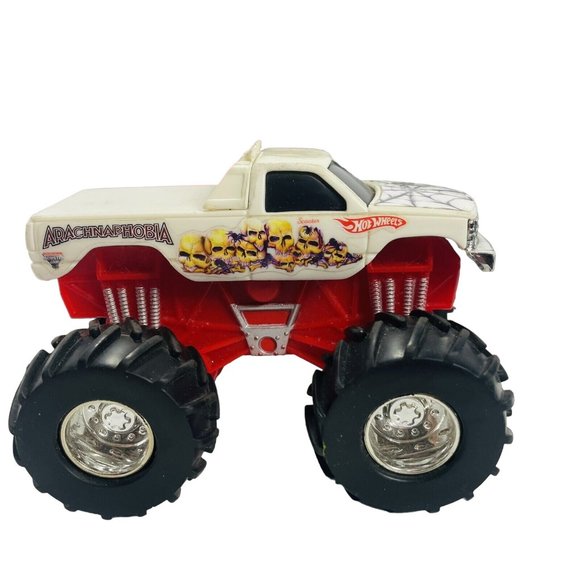 Mattel | Toys | Monster Jam Silver Gray Truck Launcher Hot Wheels ...